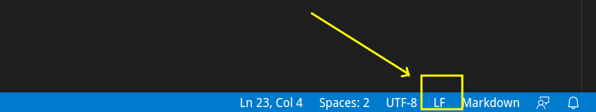 解决CRLF和LF的冲突 | XUranus